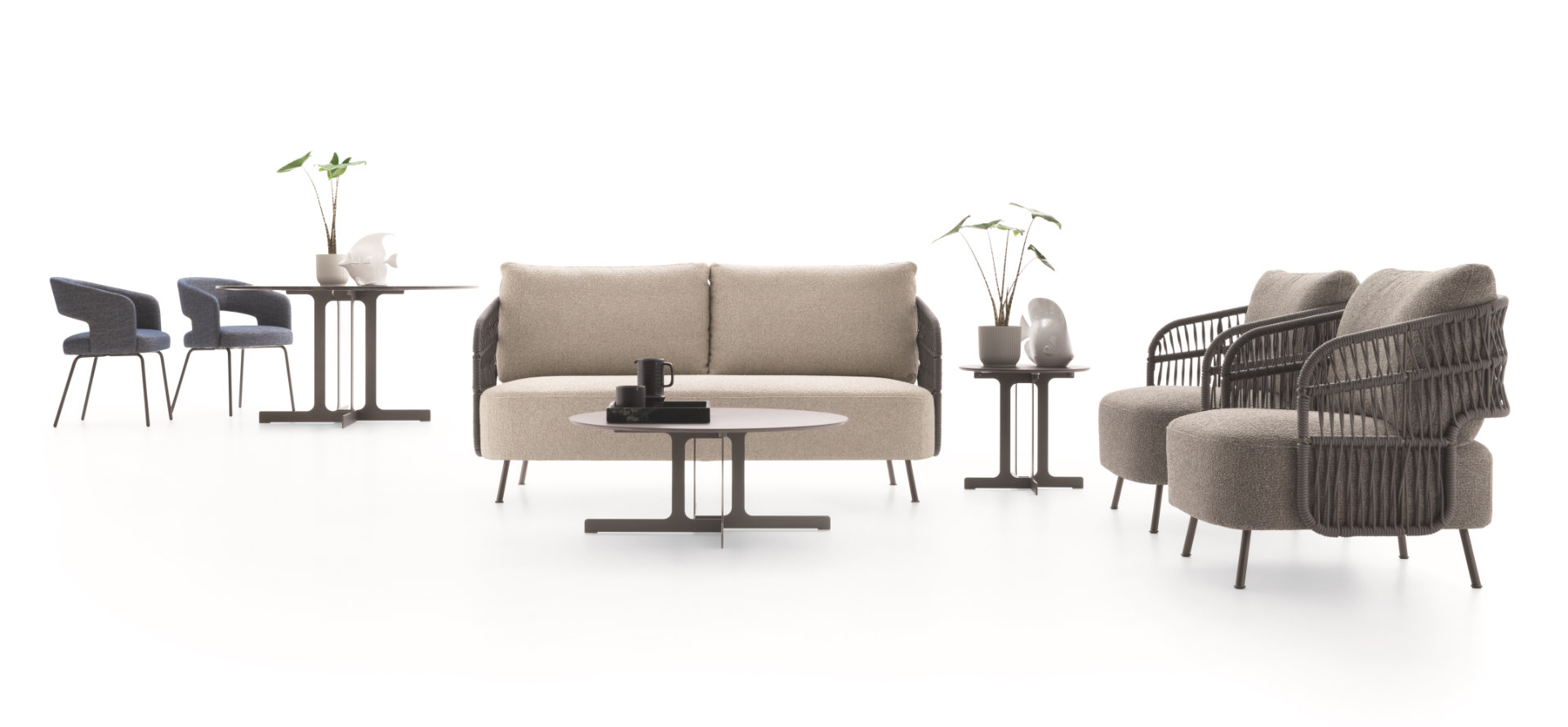 356 Outdoor sofa - Ditre Italia